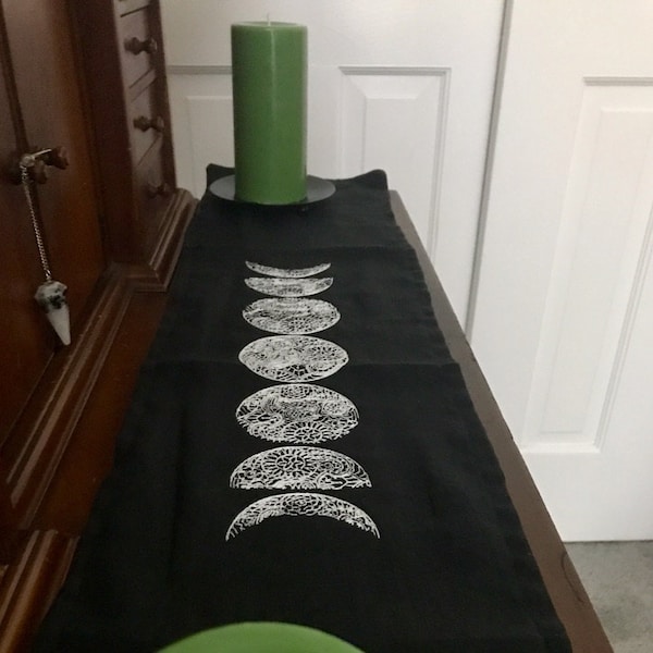 Phases of the Moon Altar Cloth - Etsy