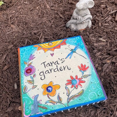 Angel Bricks Two Bricks Angel Garden Bricks - Etsy