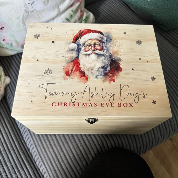 Personalised Jungle Animals Baby Keepsake Box Baby Gift Christening ...