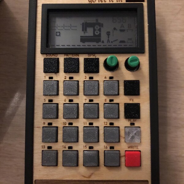 Pocket Operator Case - OPERATOR WOOD - 3D Printed Case for the Teenage ...
