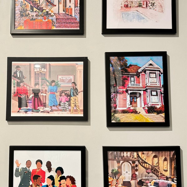 A Different World Art Print Poster- 90's TV Classic TV Show Print ...