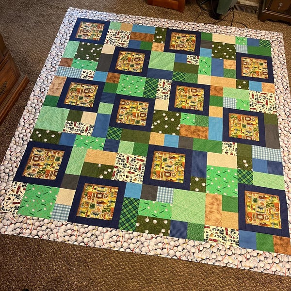 Digital PDF Pattern for "on the Run" Table Runner (approximately 14" X ...