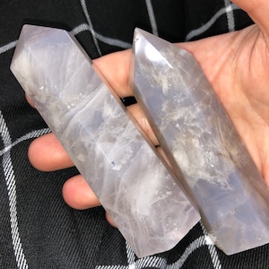 8 Selenite Crystal Knife Athame Sword Dagger - Etsy