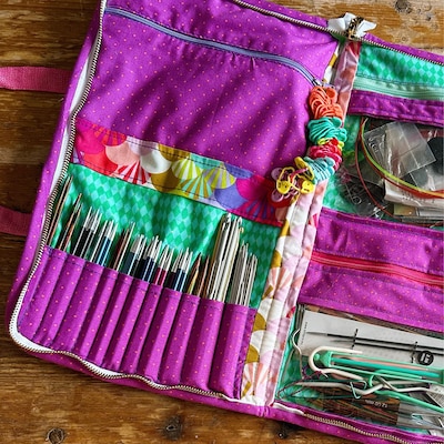 Embroidery Pouch Sewing Pattern Sew a Case to Hold All Your Embroidery ...