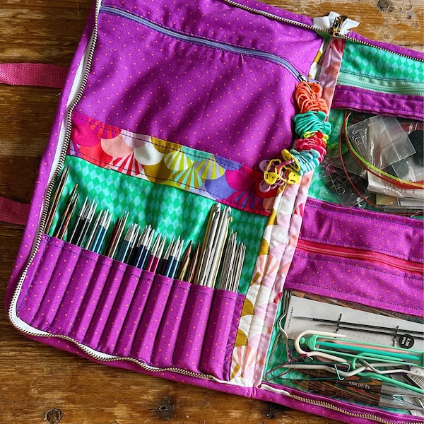 Embroidery Pouch Sewing Pattern - Sew a Case to Hold All Your ...