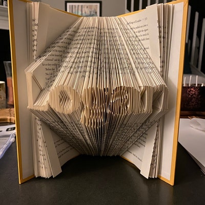 Custom Name Book Folding Pattern Various Folds Easier Than It Looks ...