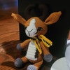 Crochet Gazelle Pattern, Amigurumi Springbok, Low Sew Gazelle Pattern ...
