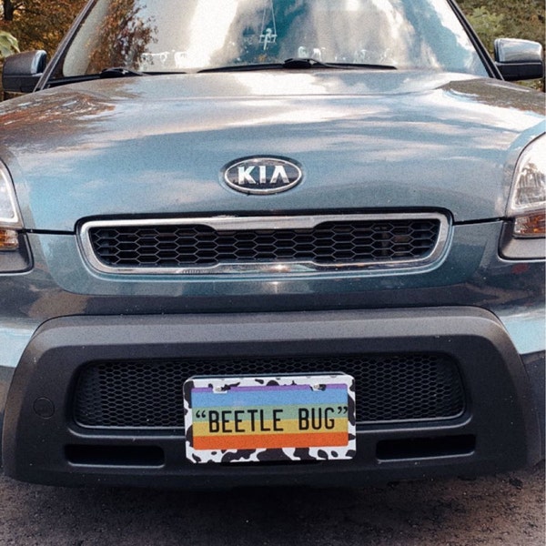 Custom License Plate, Personalized License Plate Frame for Cars & Bikes ...