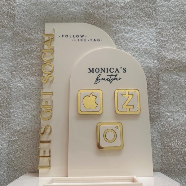 3D Lash and Brow Sign Prop, Acrylic Lash Tech Photo Prop, Salon Decor ...