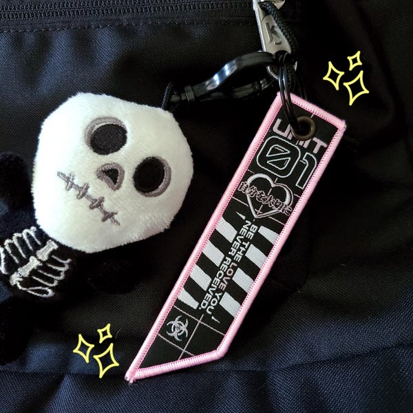 Cyberpunk Inspired Pink Jet Tag - Be the Love You Never Received - Etsy