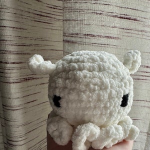 Flapjack the Dumbo Octopus Amigurumi Pattern, No Sew Crochet Dumbo ...