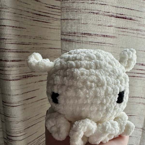 Flapjack the Dumbo Octopus Amigurumi Pattern, No Sew Crochet Dumbo ...