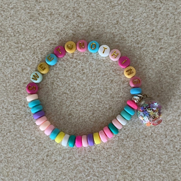 7mm Acrylic Alphabet Beads, Yellow Gold Letter Beads, Word Beads ...