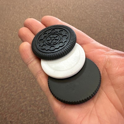 Chocolate Cream Cookie Haptic Fidget Toy - Etsy