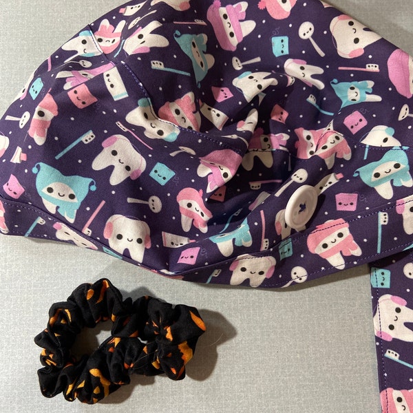 Winter Teeth Dental Scrub Caps/surgical Caps/s/dental Hygienist Caps ...