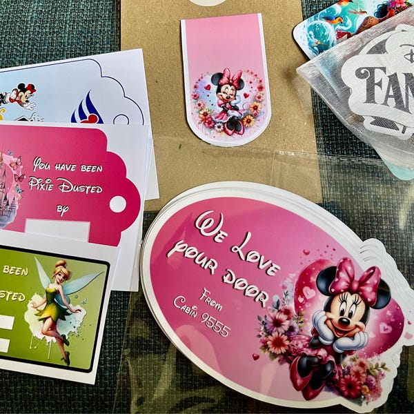 Fishextender Tags, Digital Download , Ready to Print, Cruise, DCL ...