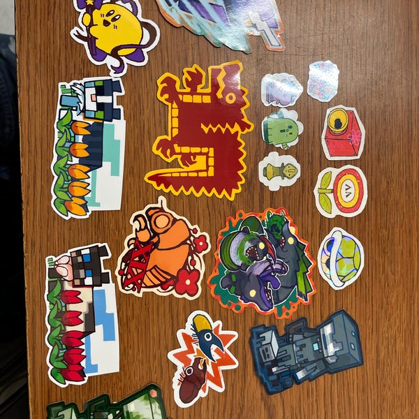 Lucky Shrimp Sticker Splatoon Side Order Inspired Sticker 3 Inch / 7.5 ...