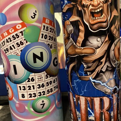 Bingo Theme 20oz TUMBLER Wrap Png, Bingo Queen, Digital Download, Bingo ...