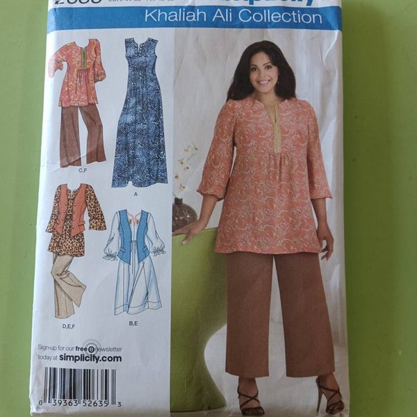 Misses Eight Panel Skirt, Bucket Hat, Kwik 3987 Sewing Pattern, Length ...