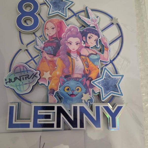 Wicked Cake Topper 3D Layered Elphaba Glinda Personalised Custom - Etsy