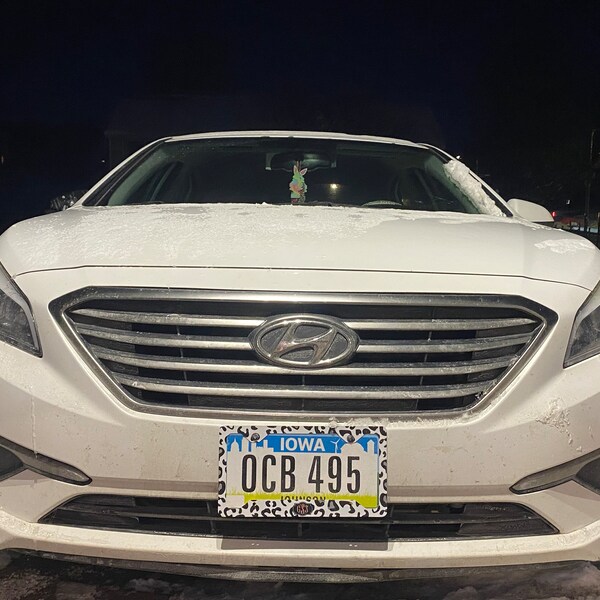 Pink Glitter (effect) Personalized License Plate and Accessories ...