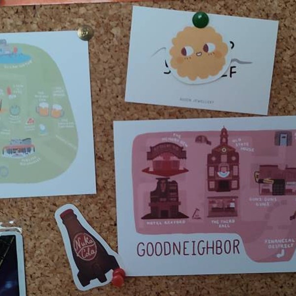 2pc Fallout Pipboy Inspired Bookmark Set Fallout Vault Tec Video Game ...