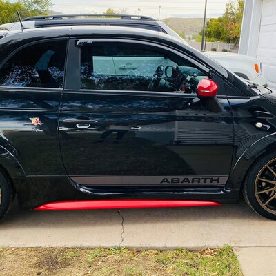 Mini R56 Monte Carlo Side Stripes / Stickers Exact Factory Size and ...