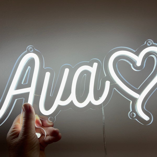 Microphone Neon Sign, LED Light for Podcast & Recording Studio, on Air ...