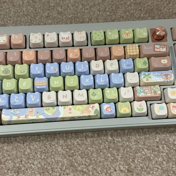 Midnight Dreams Keycap Set EOA and Cherry Profile Keycap Set Alice in ...