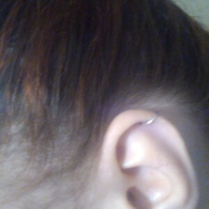 Hoop Earring.huggie Earring.conch Hoop.piercing.nose.helix - Etsy