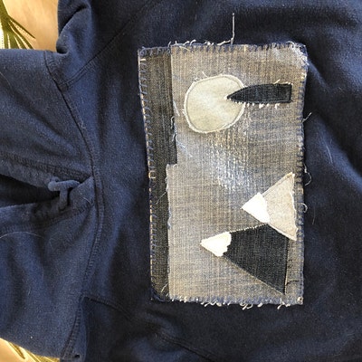 Reclaimed Jean Seams , Denim Hems , Recycled Denim Cord , Repurposed ...
