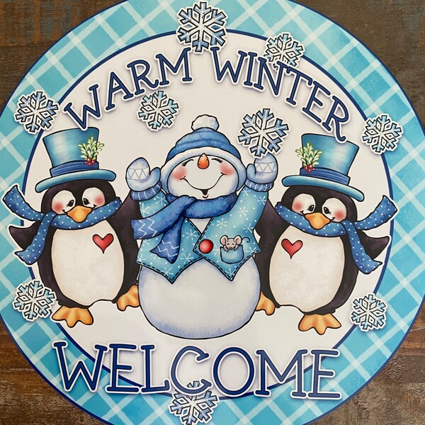 Snowman Penguin Clip Art, Warm Winter Wishes PNG, Snowman Art for ...