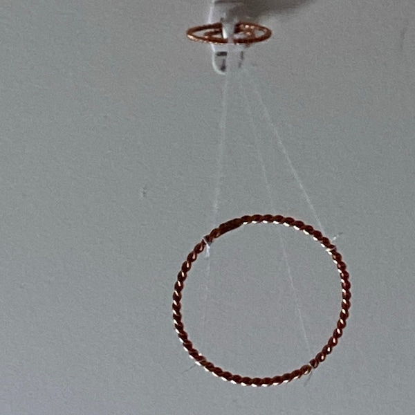 Tensor Rings Set: Copper Healing Jewelry (144/177/188 Mhz) - Etsy