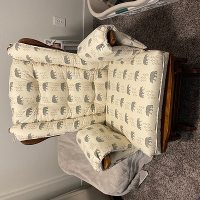 Wingback Rocker Replacement Cushions / Canadian Rocker Cushions ...