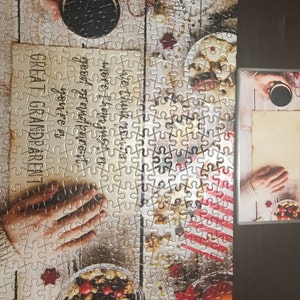 Create Your Own Personalized Cardboard Jigsaw Puzzle MADE TO ORDER - Etsy