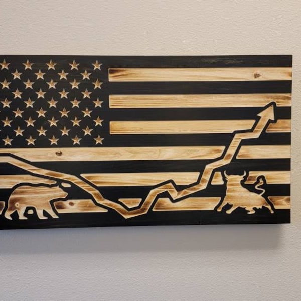 Rustic Busch Light Wooden Flag - Etsy