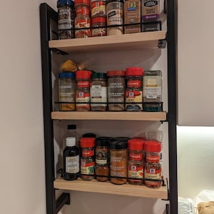 Hanging Spice Rack - Etsy