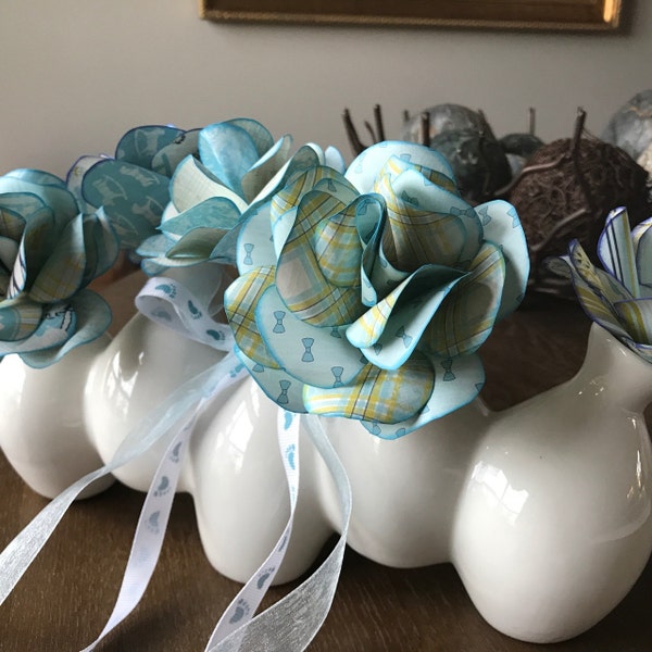 Baby Boy Roses, Baby Roses, Baby Shower Rose Bouquet, Welcome Baby Rose ...
