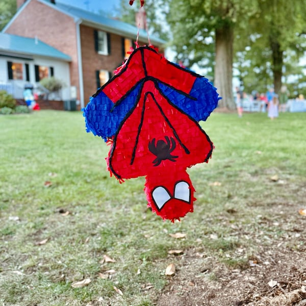Spider Man Inspired Pinata - Etsy