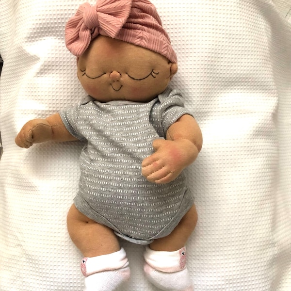 PDF Pattern- How to Make a Mini Bebe Baby Doll by Bebe Babies and ...
