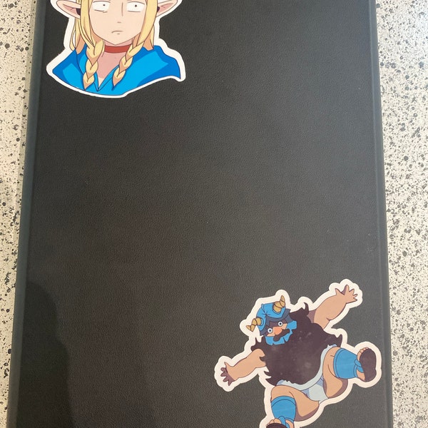 Delicious in Dungeon - Marcille Angry Sticker - Etsy