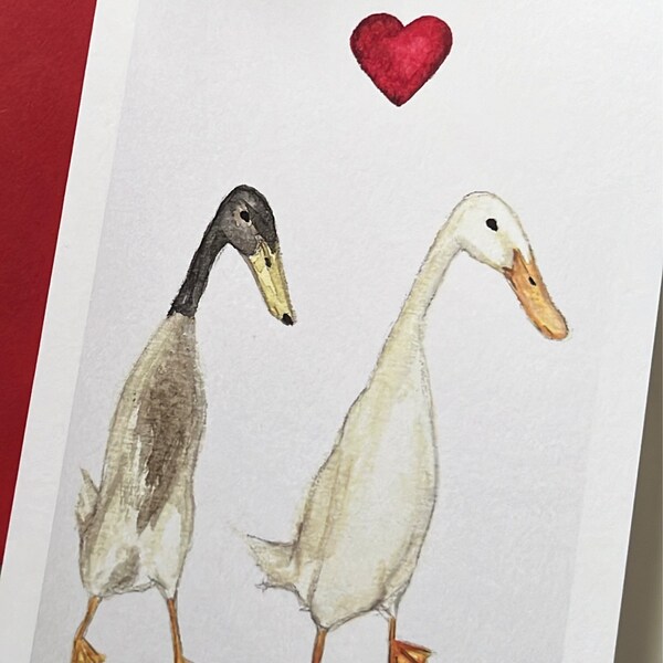 Duck Card - Etsy