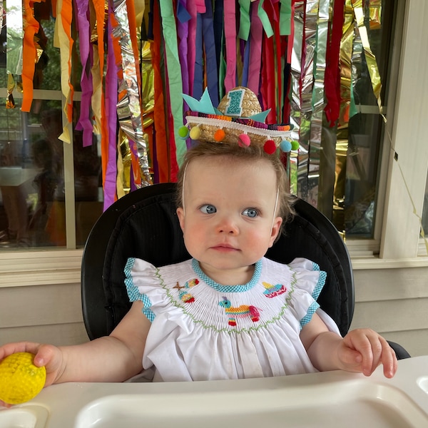 Birthday Sombrero, Cinco De Mayo Party Decor, Fiesta Hat, Taco Bout Two ...
