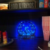 Masonic Monogram Metal Wall Art LED Lights, Custom Masonic Metal Sign ...