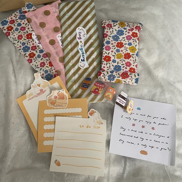 Cute Korean Sticker Sheets, Kawaii Stationery, Kawaii Sticker Sheets ...