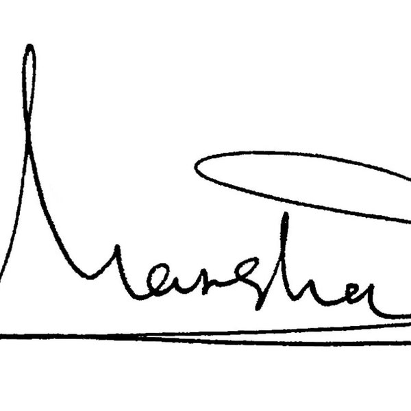 Signature Logo Design Real Handwritting Style Wedding Signature ...