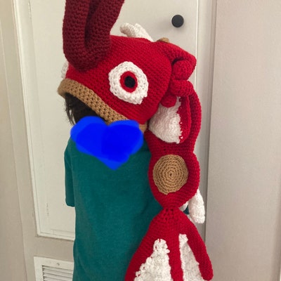 CROCHET PATTERN ONLY Gyarados and Magikarp Beanie - Etsy