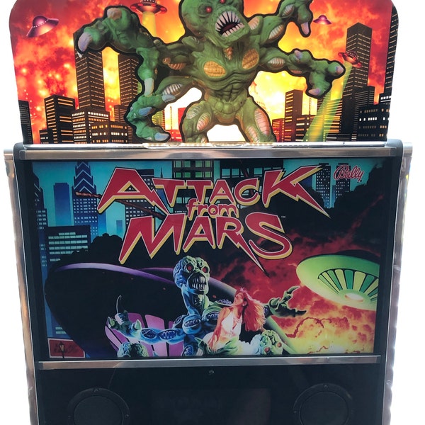 Arcade 1up Attack From Mars Topper - Etsy