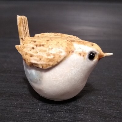 Wren Stoneware Ceramic Ornament - Etsy