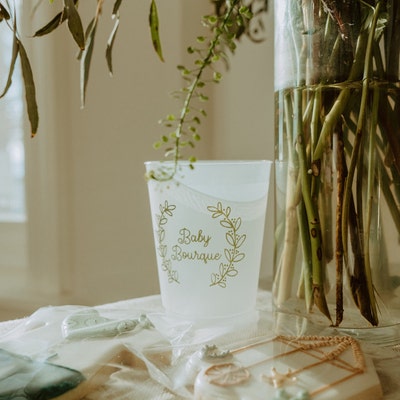 Embossed Napkins, Interlocking Monogram, Monogrammed Linen Like ...